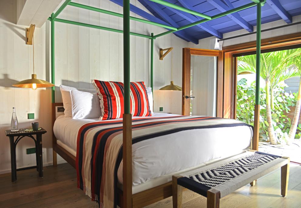 Luxurious Tropical Room in St. Barts - 5-Star Hotel - Garden View
